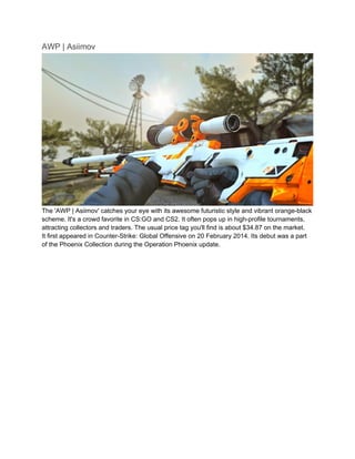 10 Best AWP Skins in CS2 (List Of The Best) .docx