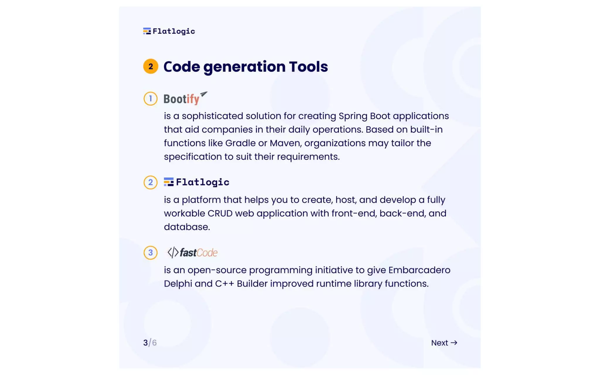 10+ Best code generation tools | PPTX | Computing | Technology & Computing