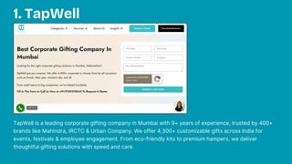 10 Best Corporate Gifting Companies in Mumbai | PDF