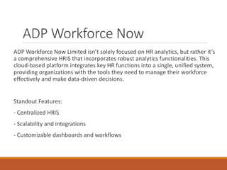 A Guide to the 10 Best HR Analytics Software 2024 | PPT