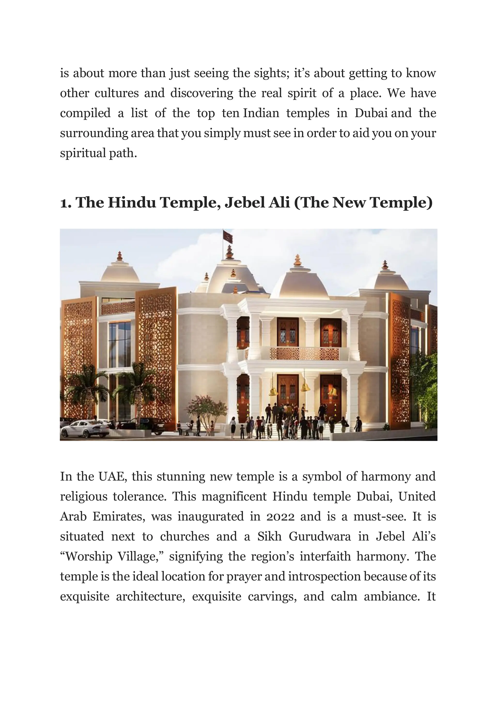 10 Best Indian Temples in Dubai, UAE You Must Visit.pdf