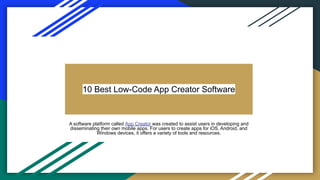 10 Best Low-Code App Creator Software.pdf
