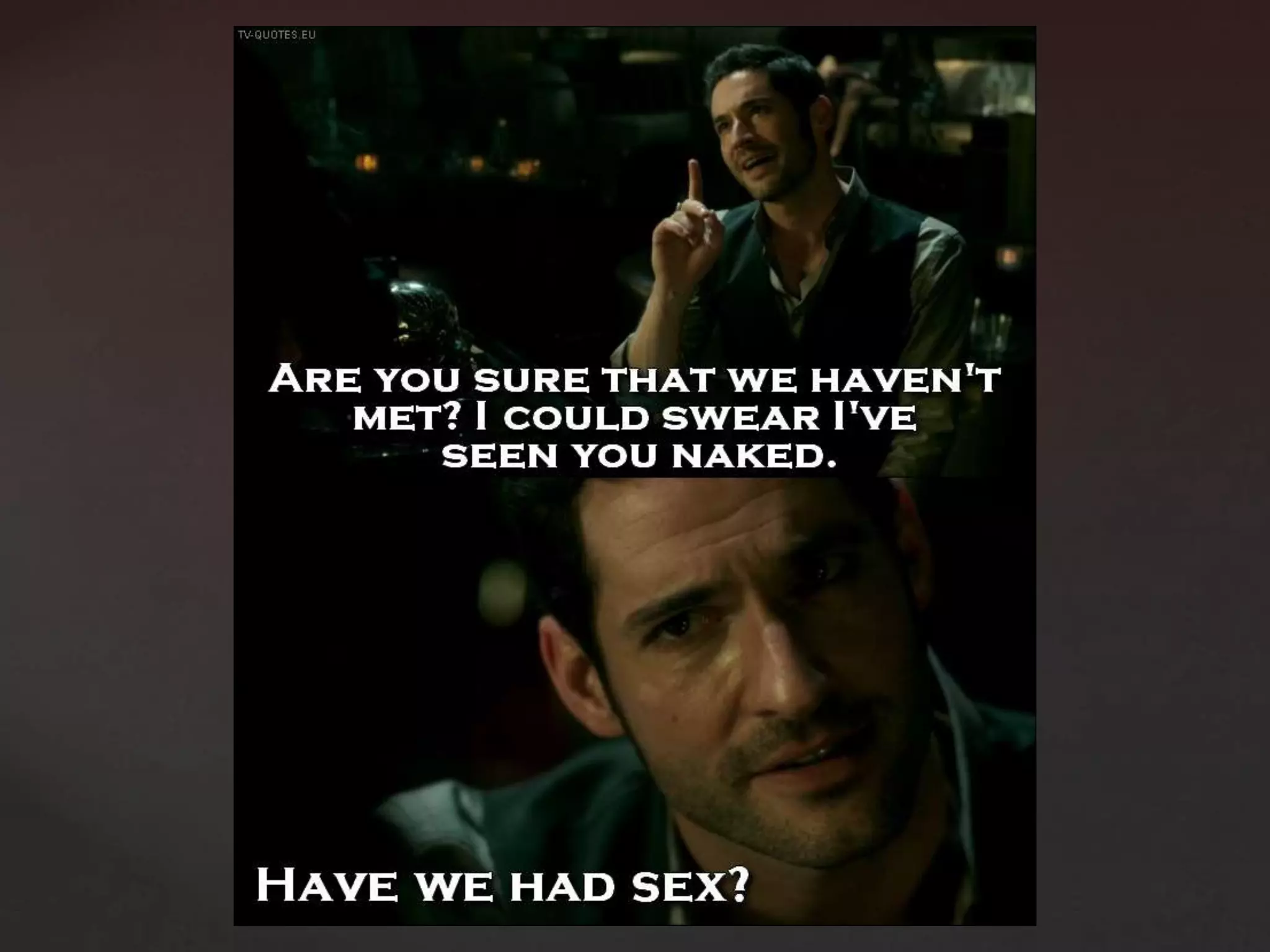 10 Best Lucifer Quotes from 1x01 - Pilot | PPTX