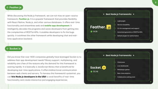10 Best Node.js framework choices for app development in 2024 and Beyond | PPT | Free Download