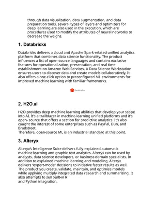 10 Best Platforms For Data Science and Machine Learning.pptx