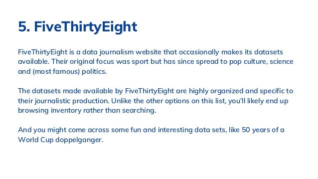 10 best platforms to find free datasets | PDF