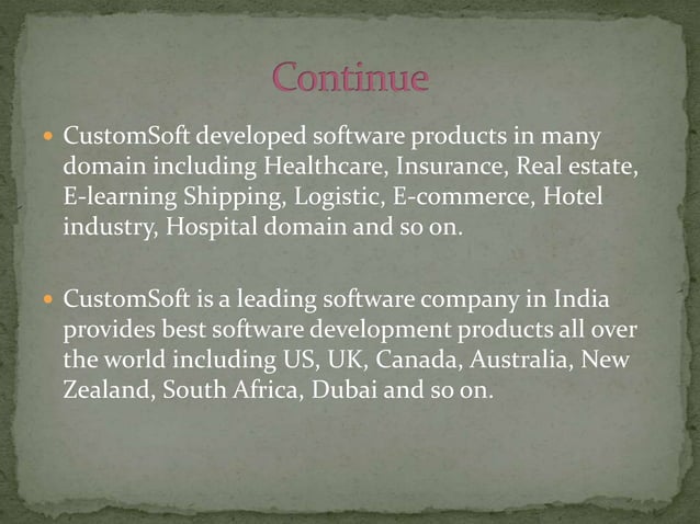 10 best qualities of software developer by custom soft ppt | PPT