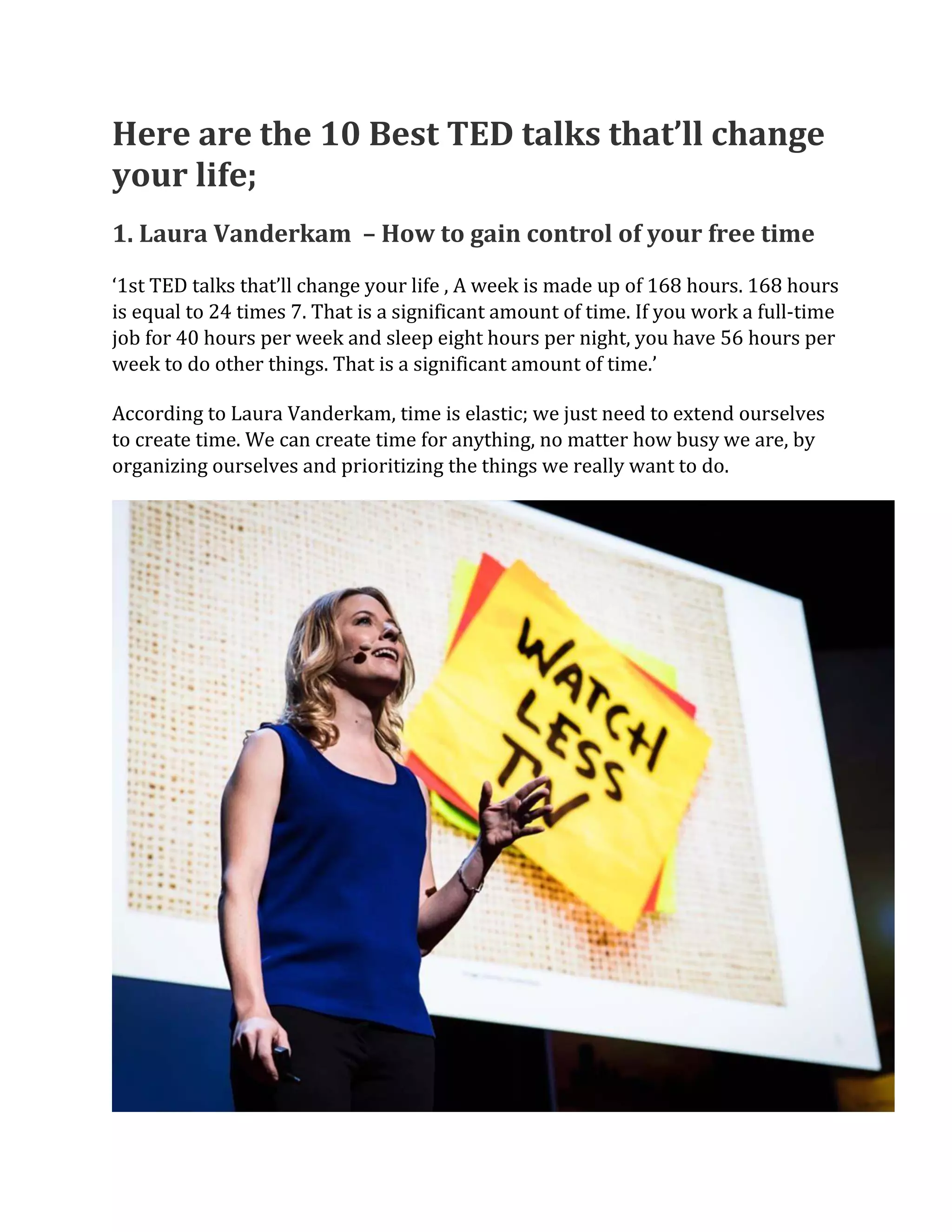 10 Best TED talks that.pdf