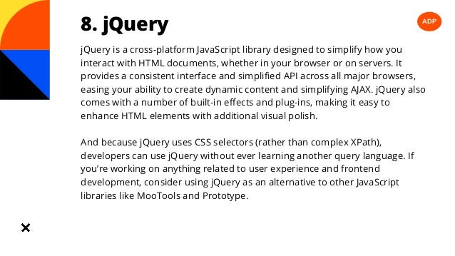 10 Best Web Development Frameworks For Your Business Needs Ppt