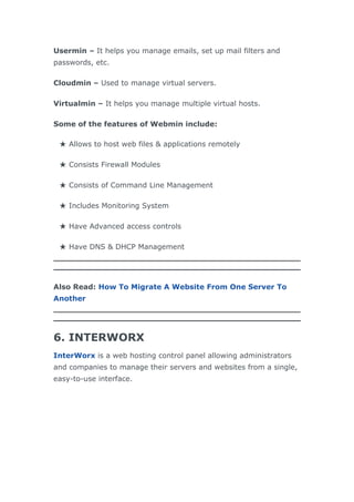 10 Best Web Hosting Control Panels.pdf