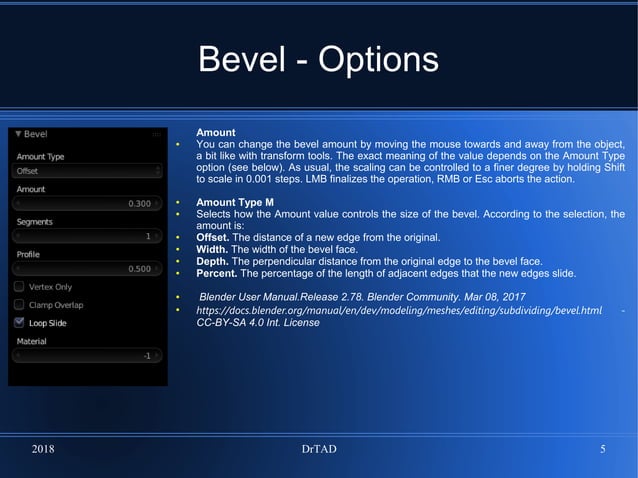 DrTAD 10. Blender software. Bevel | PDF