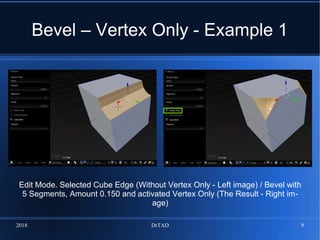 DrTAD 10. Blender software. Bevel | PDF