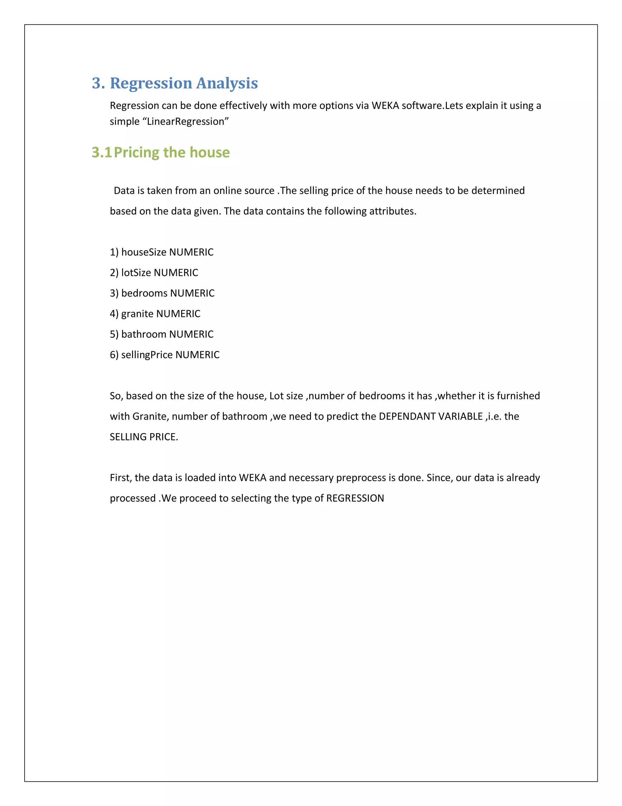 Clustering And Regression Using Weka Pdf Computing Technology