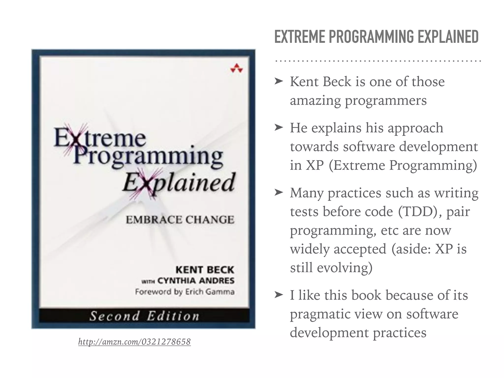 10 books that every developer must read | PPT