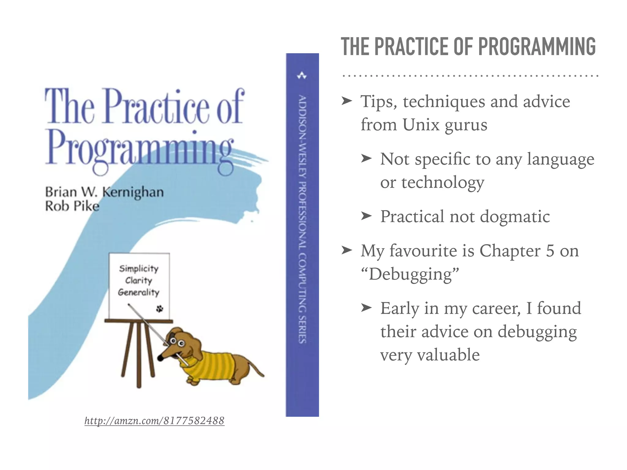 10 books that every developer must read | PPT