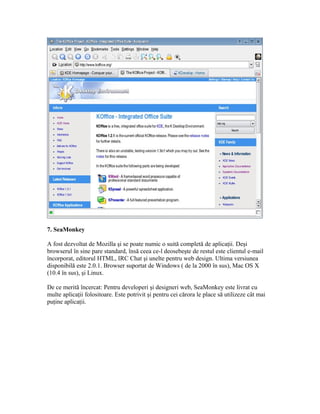 10 browsere de internet necunoscute | DOC