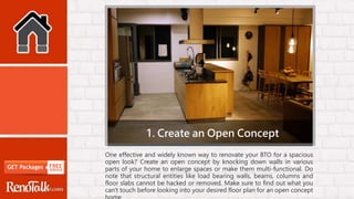 10 Brilliant BTO Renovation Design Ideas | PPT