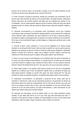 10 buenos modales | PDF