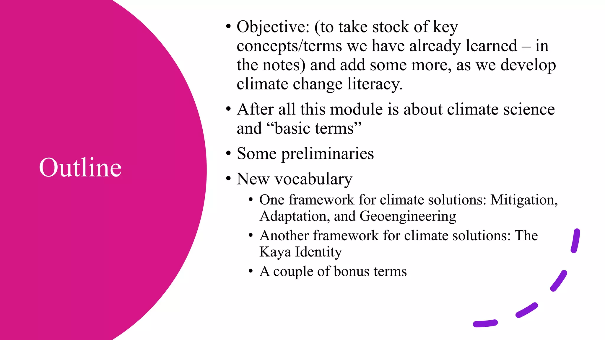10. Climate Change: Building our climate change vocabulary | PPT