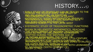 Trigonometry Exploration | PPSX