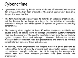 Computer misuse | PPT