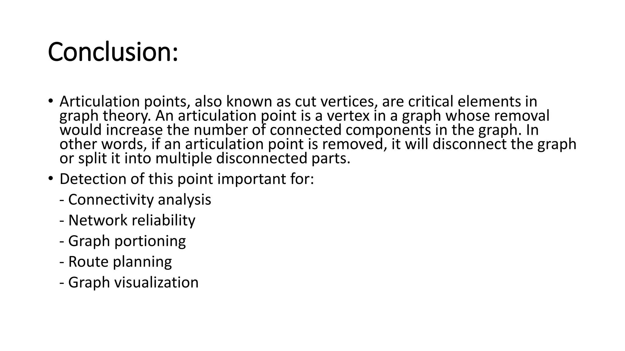 10c -Articulation_point.pptx | Graphics Software | Computer Software and Applications