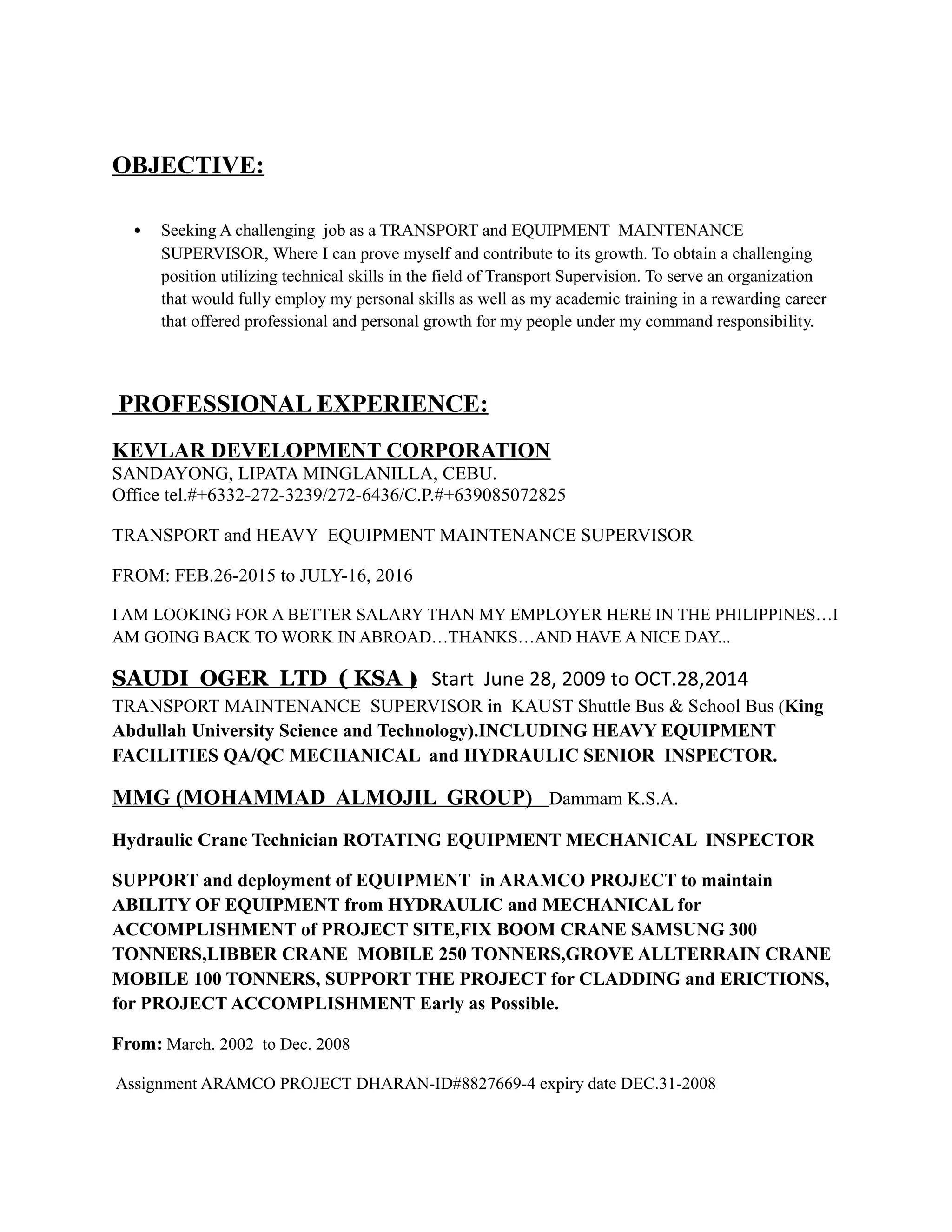 Modified Resume Nestor 2016... | ODT
