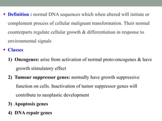 Cancer genes | PPTX