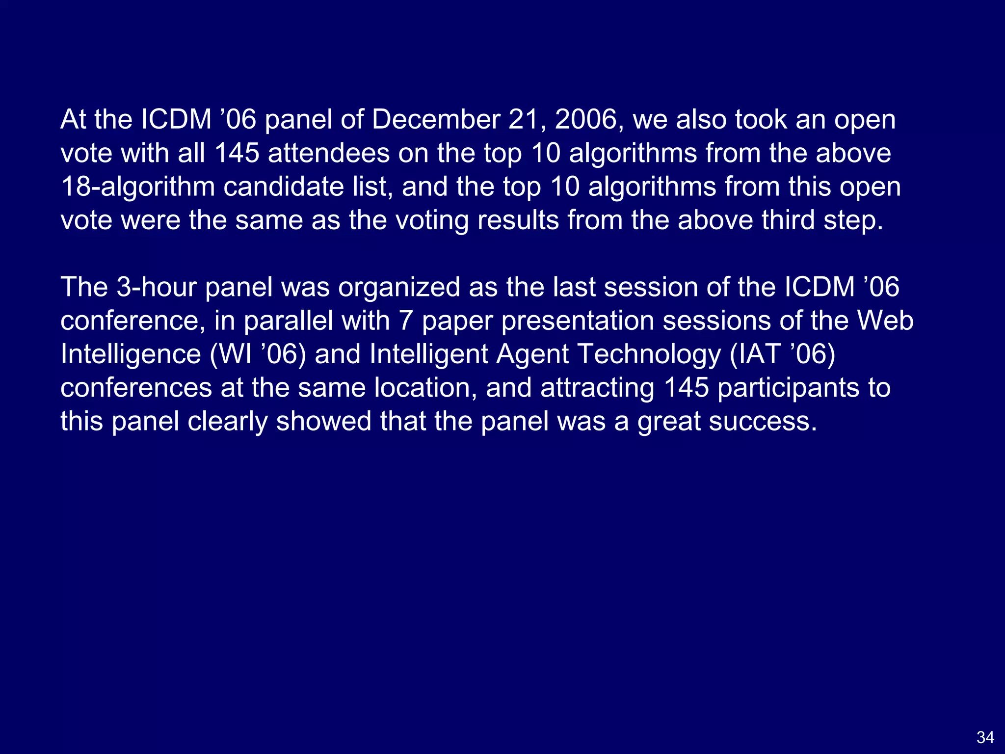 Top 10 Data Mining Algorithms Ppt