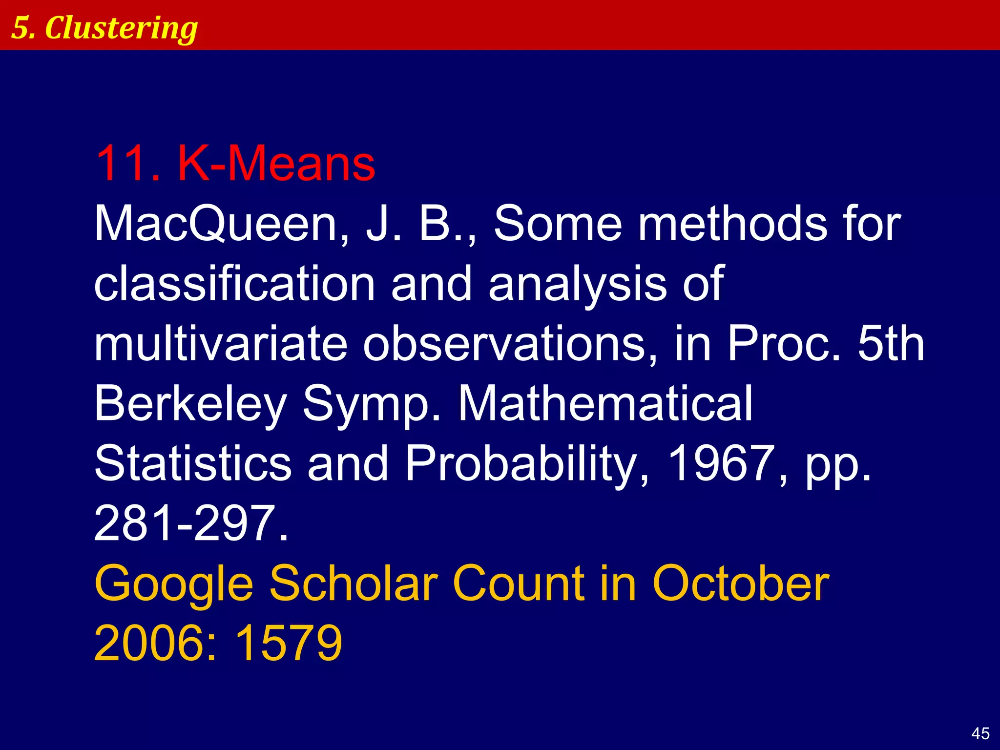 Top 10 Data Mining Algorithms Ppt 2265