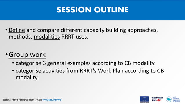 10 capacity building modalities | PPT
