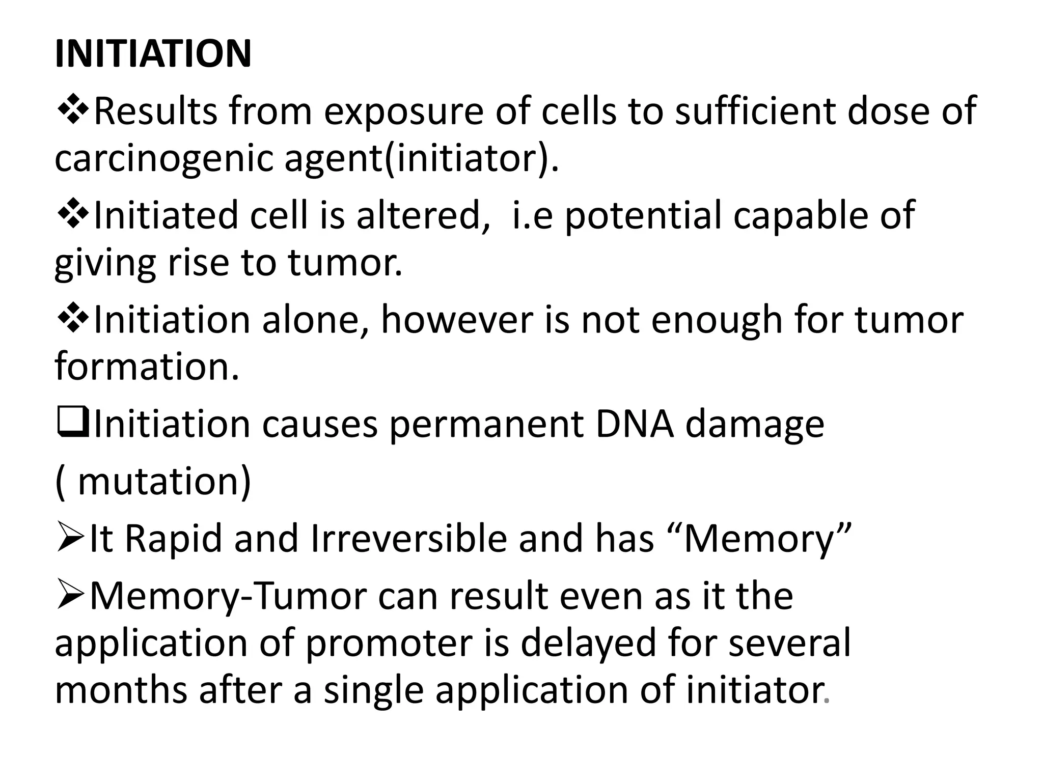 CARCINOGENESIS (basic introduction to carcinogenesis) | PPTX