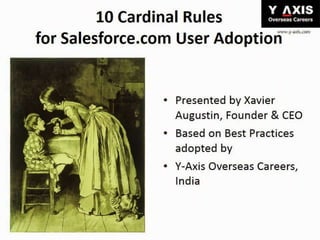 10 Cardinal Rules for Salesforce.com User Adoption | PPTX