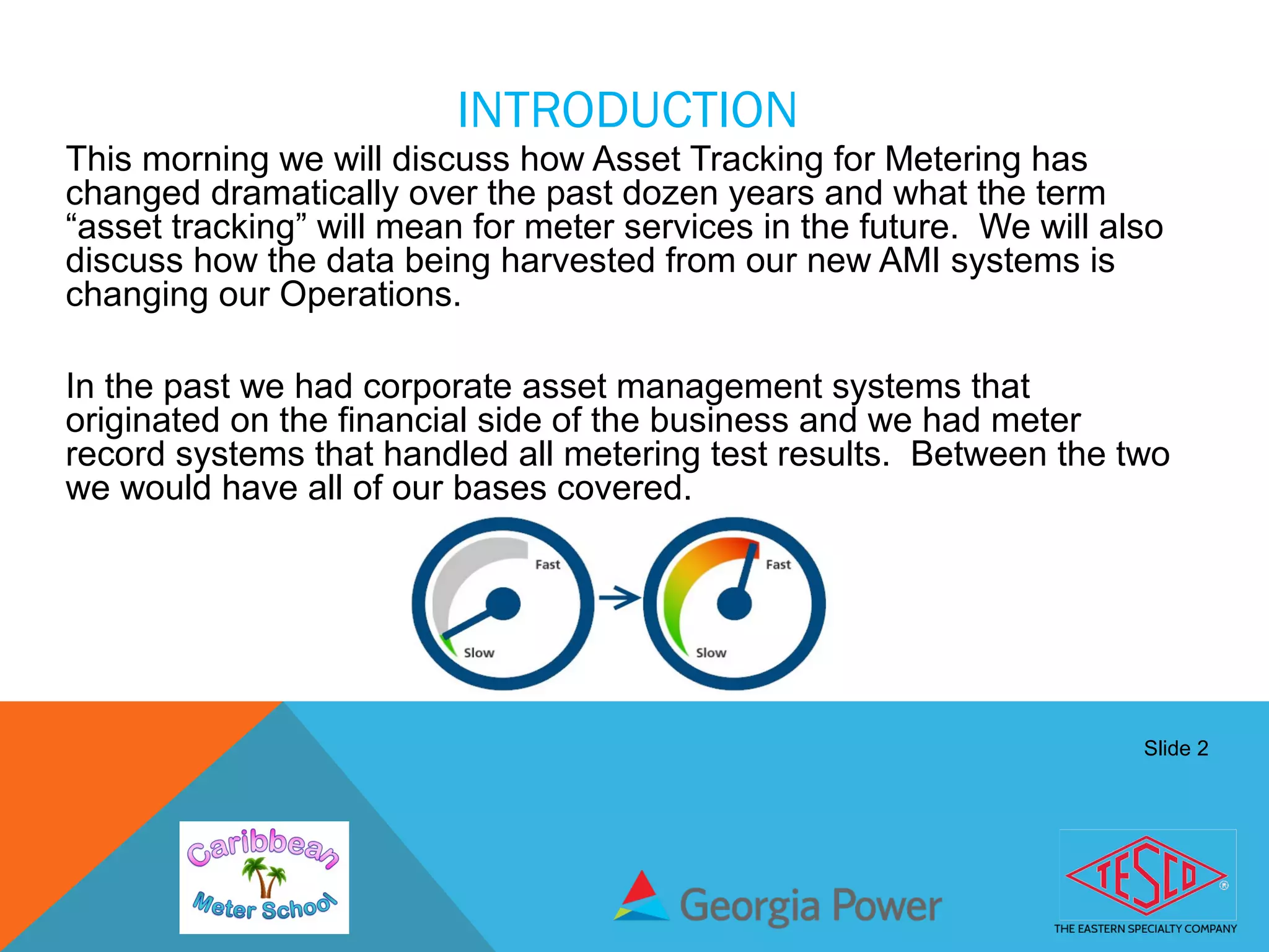 Meter Asset Tracking and the Power of Analytics in an AMI System | PPT ...