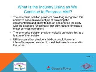 Meter Asset Tracking and the Power of Analytics in an AMI System | PPT