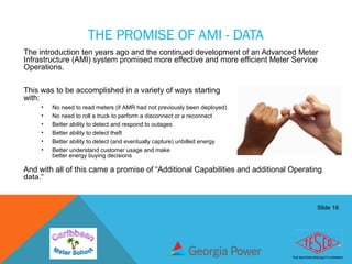 Meter Asset Tracking and the Power of Analytics in an AMI System | PPT
