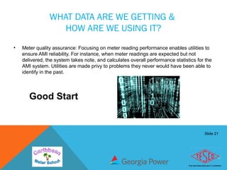Meter Asset Tracking and the Power of Analytics in an AMI System | PPT