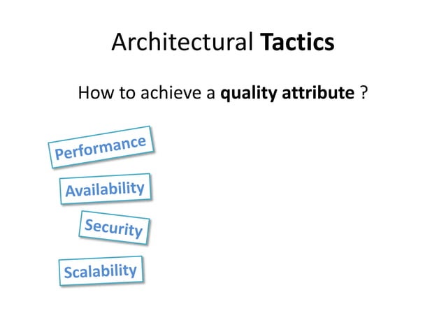 Managing Trade-offs among Architectural Tactics using Feature models ...