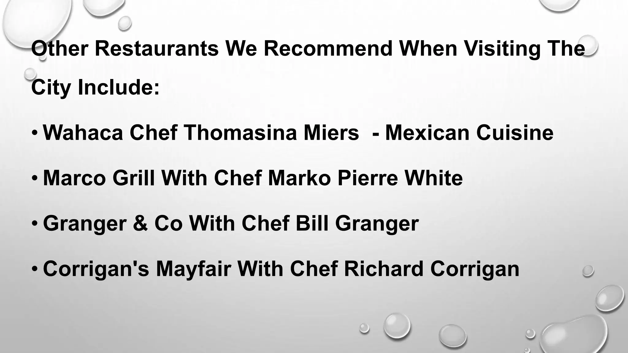 Top 10 Celebrity Chef Restaurants To Visit In London UK | PPTX