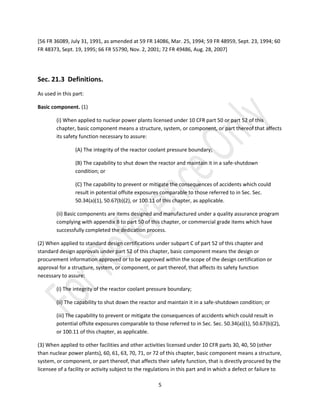 10 cfr 21 | PDF