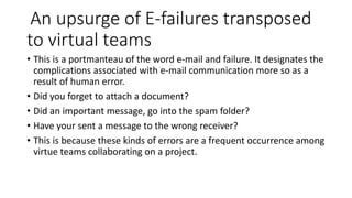 10 challenges of a virtual team | PPT