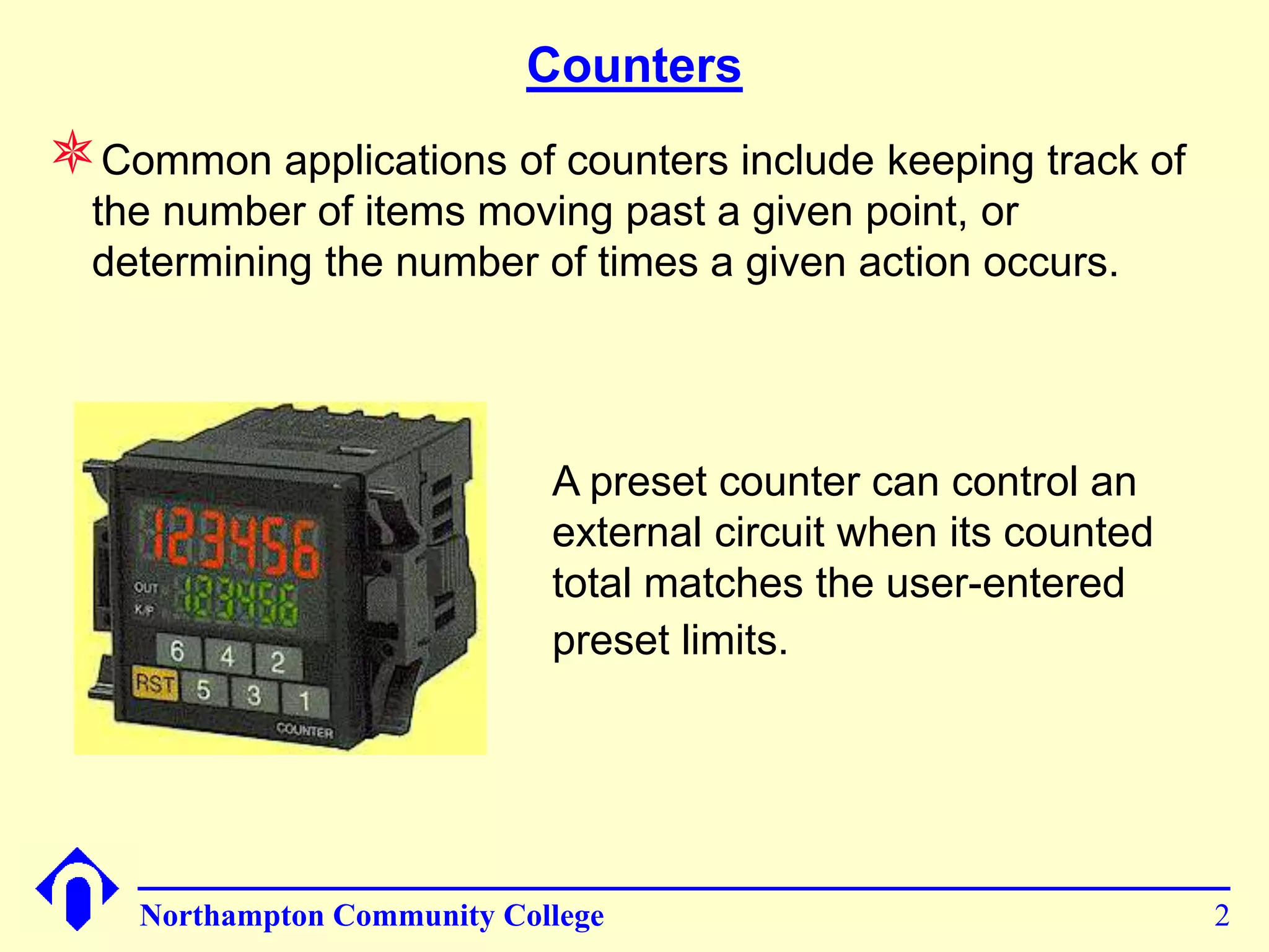 10 chapter05 counters_fa14 | PPTX