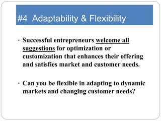 10 Characteristics of Successful Entrepreneurs | PPTX