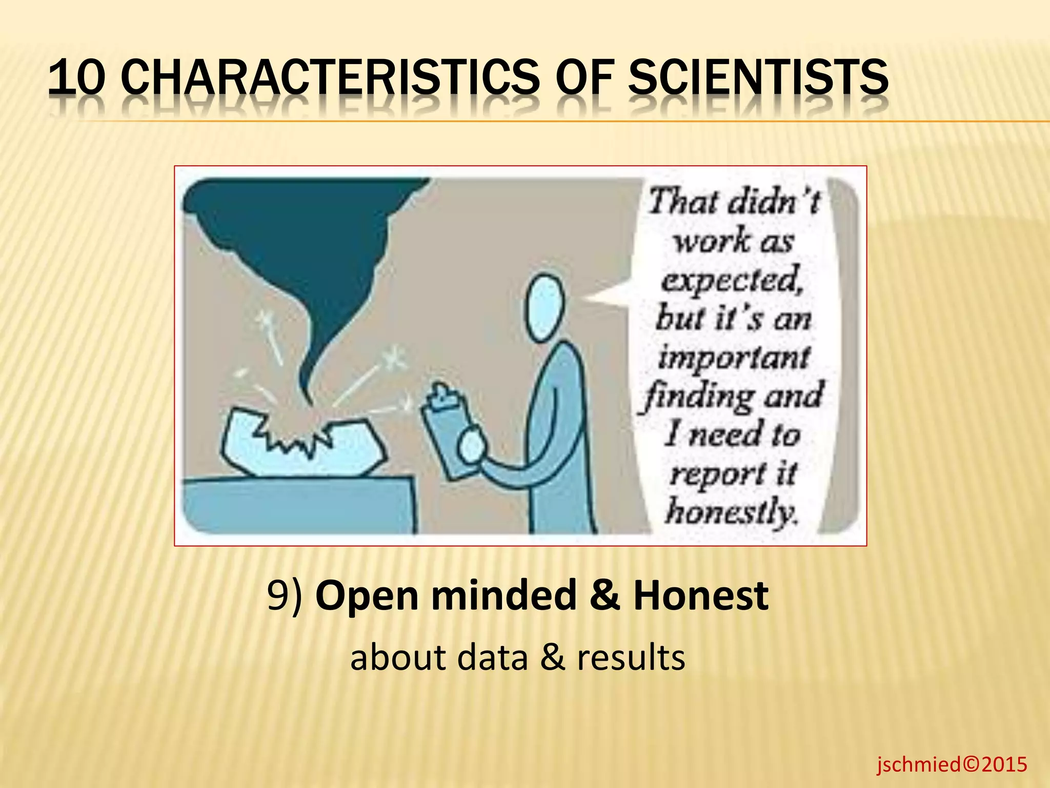 10 characteristics of scientists | PPTX