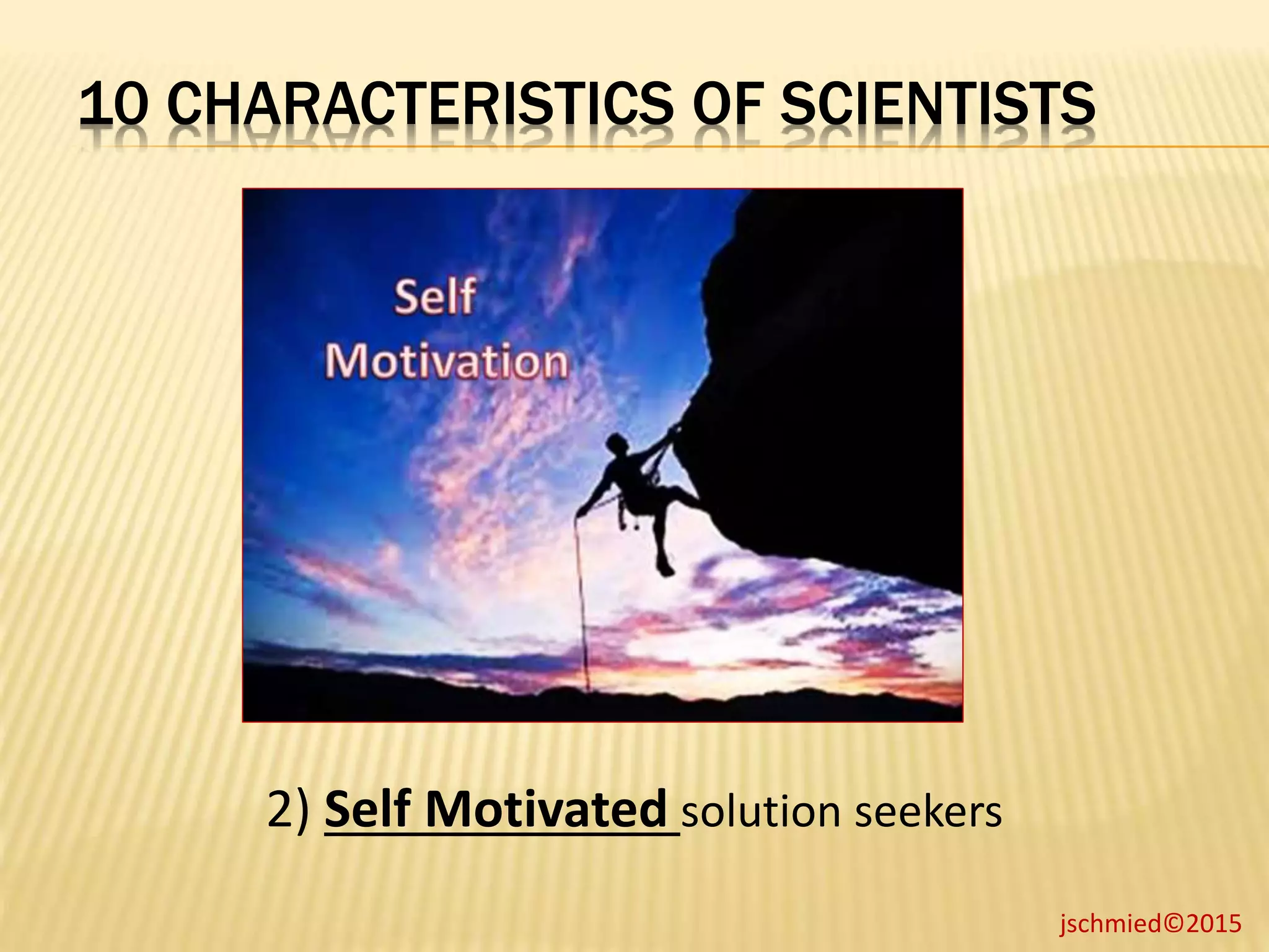 10 characteristics of scientists | PPTX