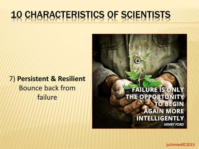 10 characteristics of scientists | PPTX | Science