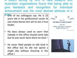 10 characters of a good boss | PPSX