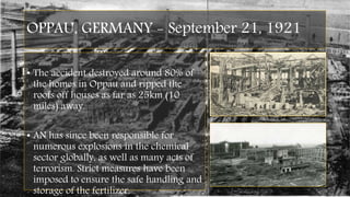 10 chemical accidents | PPTX