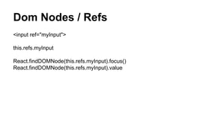 Hands On React | PPTX | Web Development | Internet