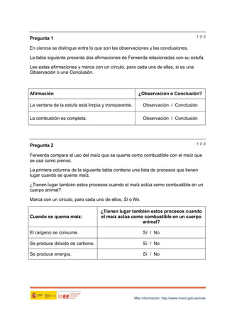 PISA ciencias:El maíz | PDF